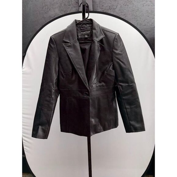 Rampage | Jackets & Coats | Rampage Black Leather Jacket | Poshmark